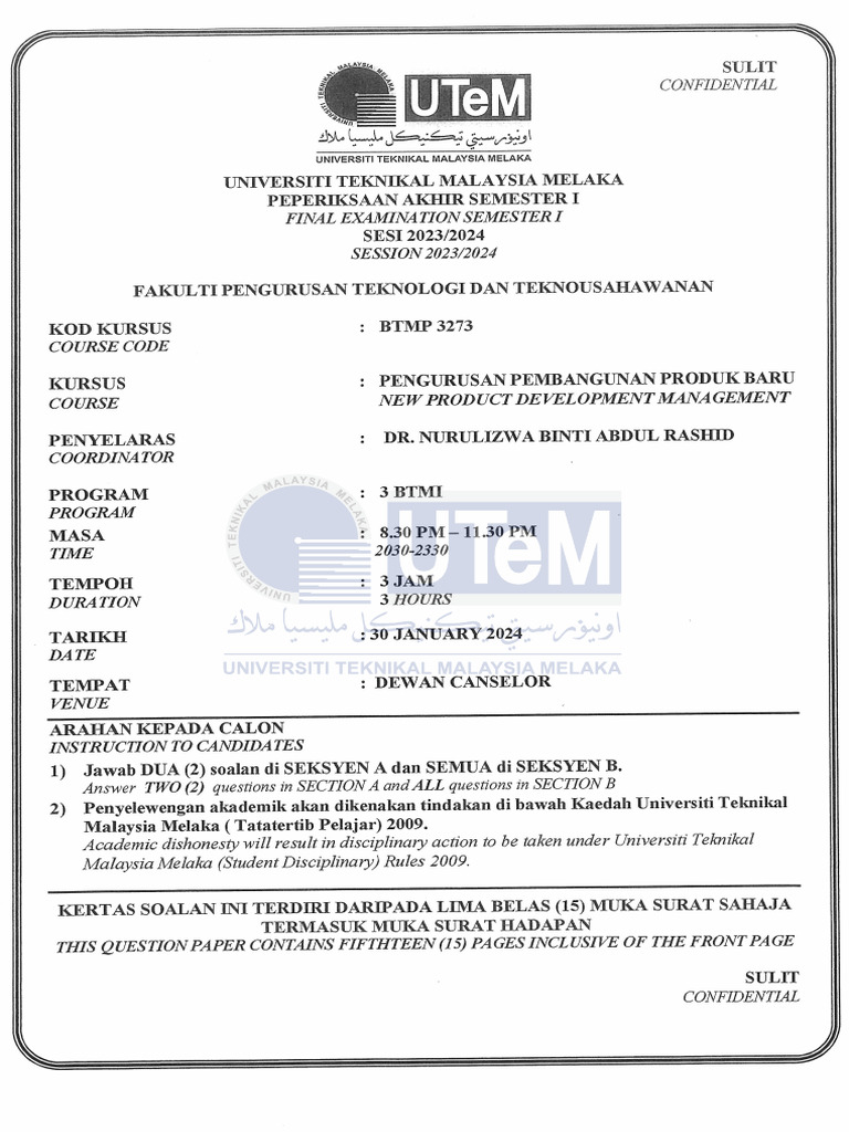 Kira Markah Merit STPM 2023/2024 | PDF | Smartwatch | Wearable Technology