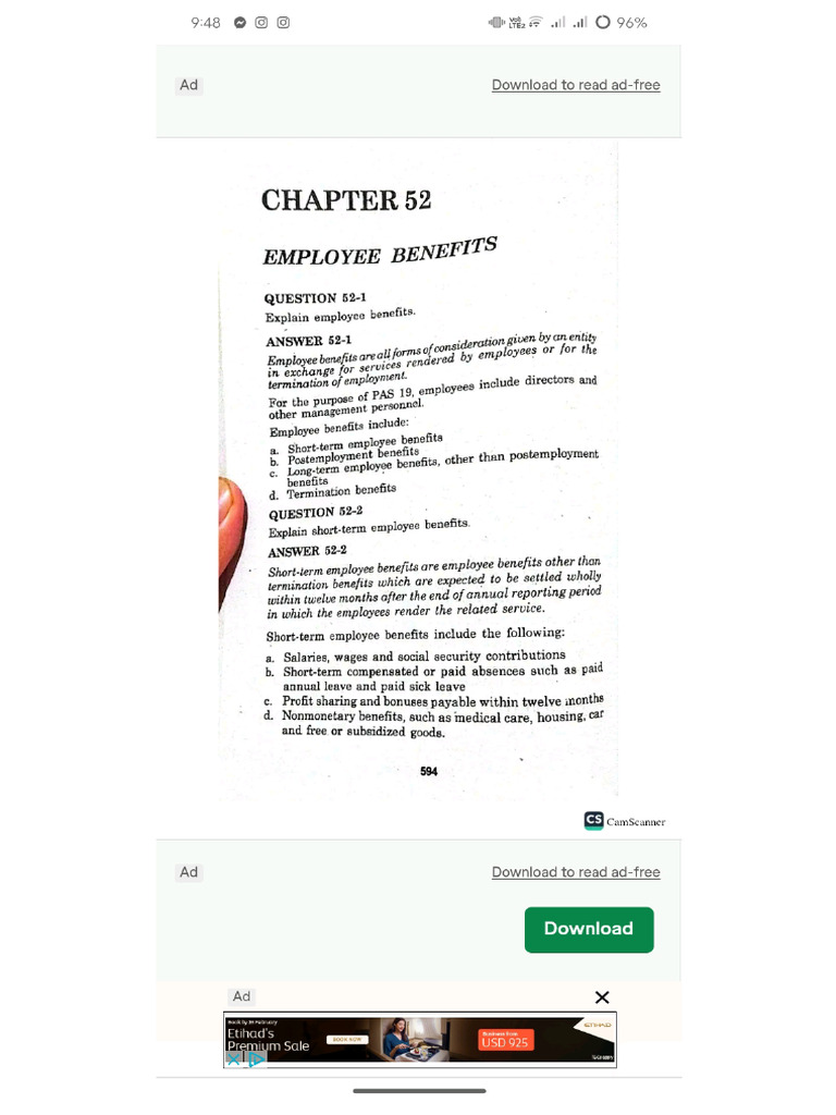 Employee Benefits_Theories (1) | PDF