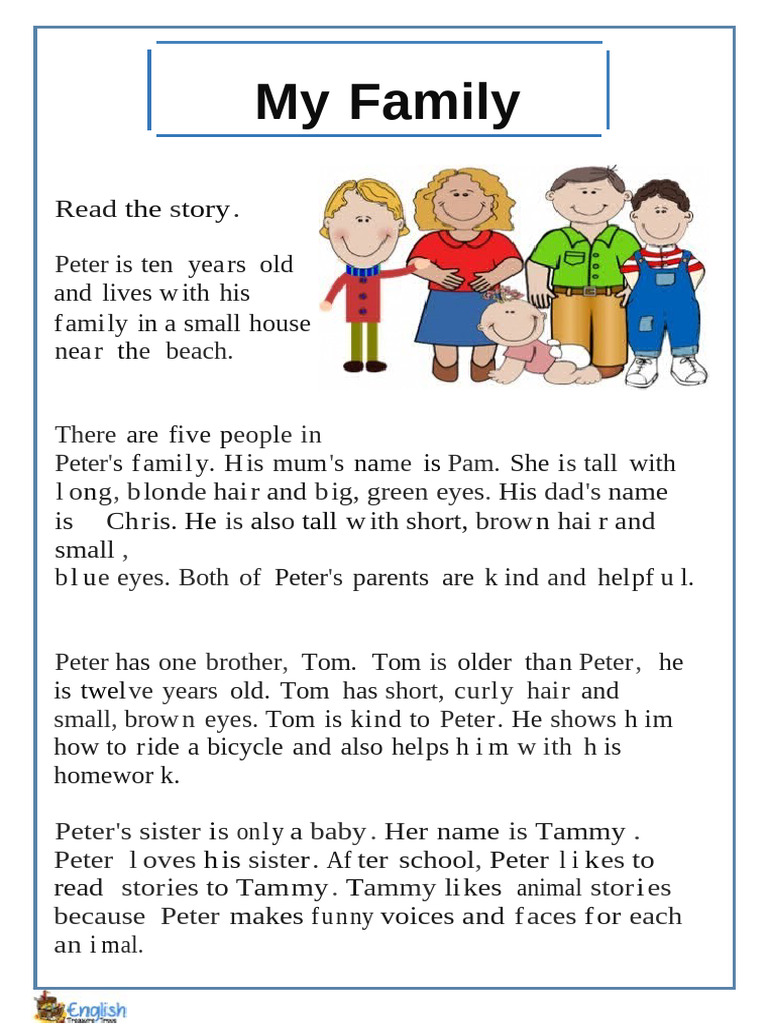 Peter's Family Beach Life | PDF