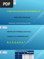Tabela Decimal, Binário, Octal e Hexadecimal | PDF | Aritmética