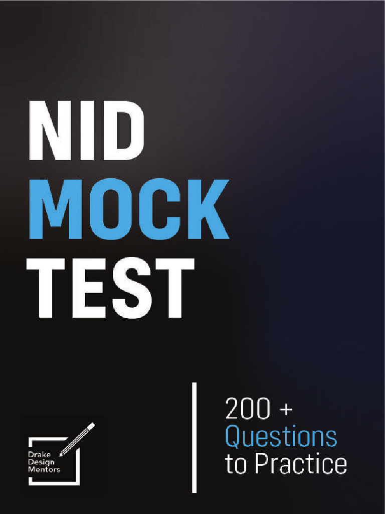 NID Mock October Preview | PDF