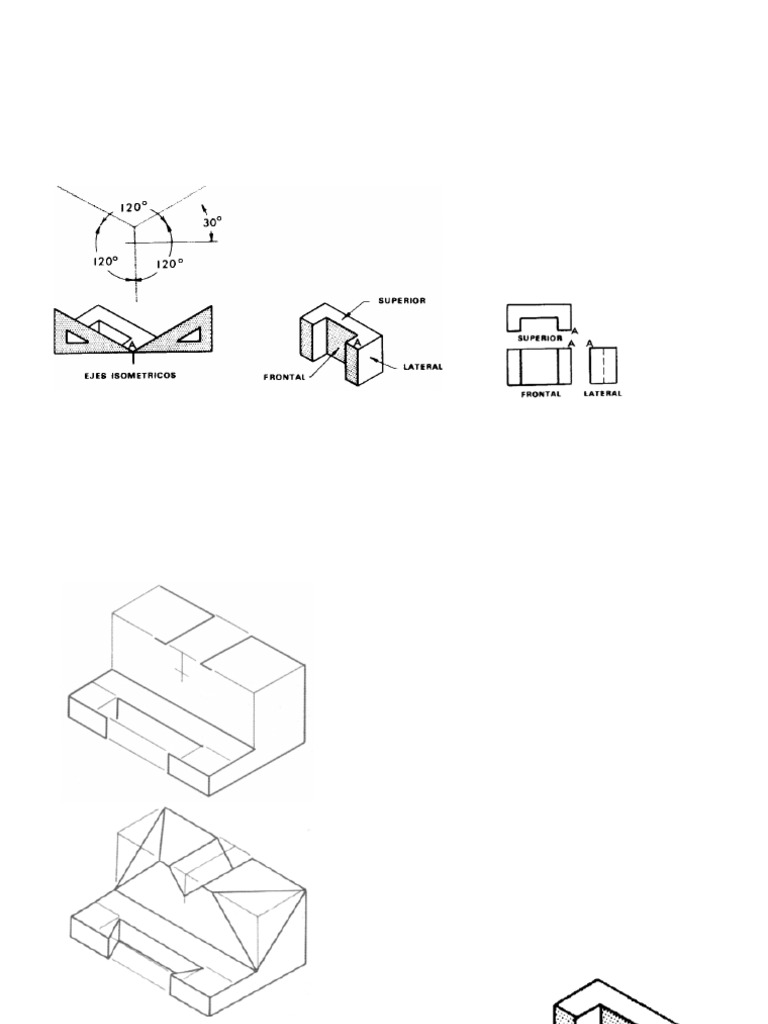 Clase Isometricos 2024-1 | PDF | Geometría Elemental | Geometría euclidiana