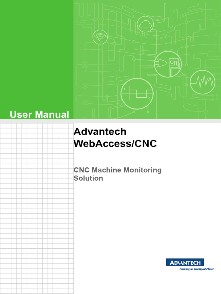Advantech WebAccess CNC User Manual Ed.10 FINAL | PDF | Microsoft Windows | Numerical Control