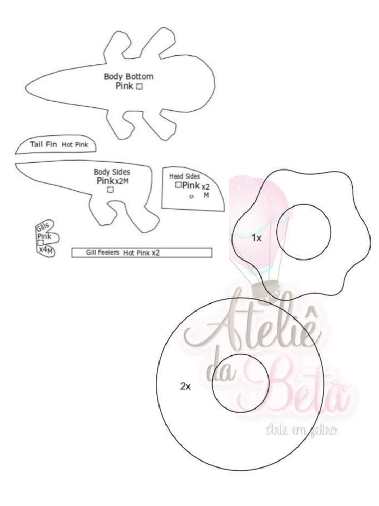 Moldes para Fieltro | PDF