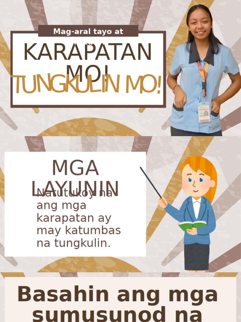 Karapatan Mo, Tungkulin Presentation | PDF