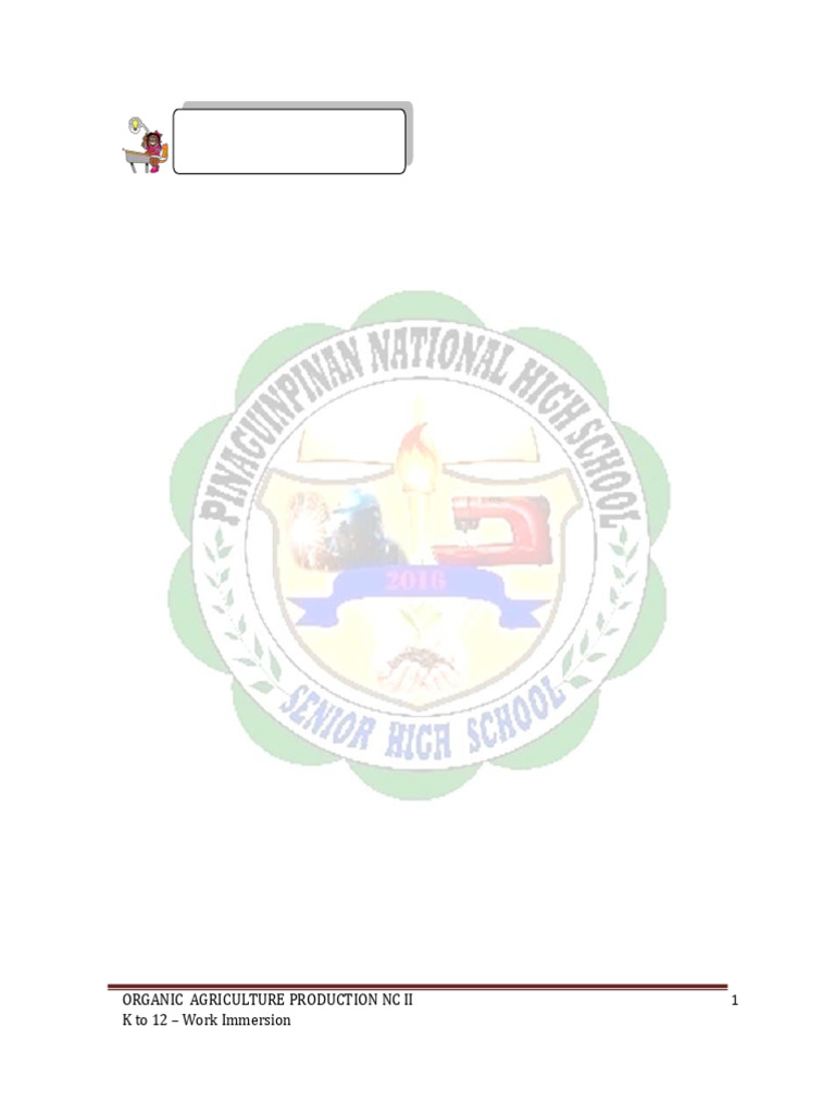 Work Immersion 6 Introduction OAP | PDF