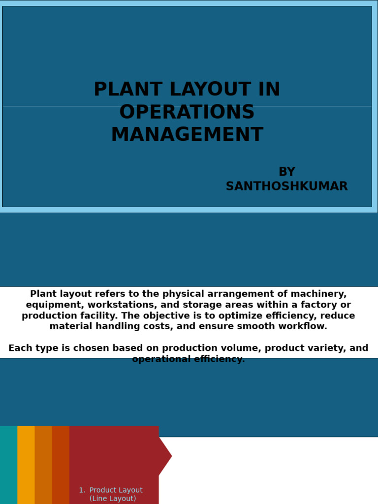 Types of Plant Layout in Management | PDF | Mass Production ...