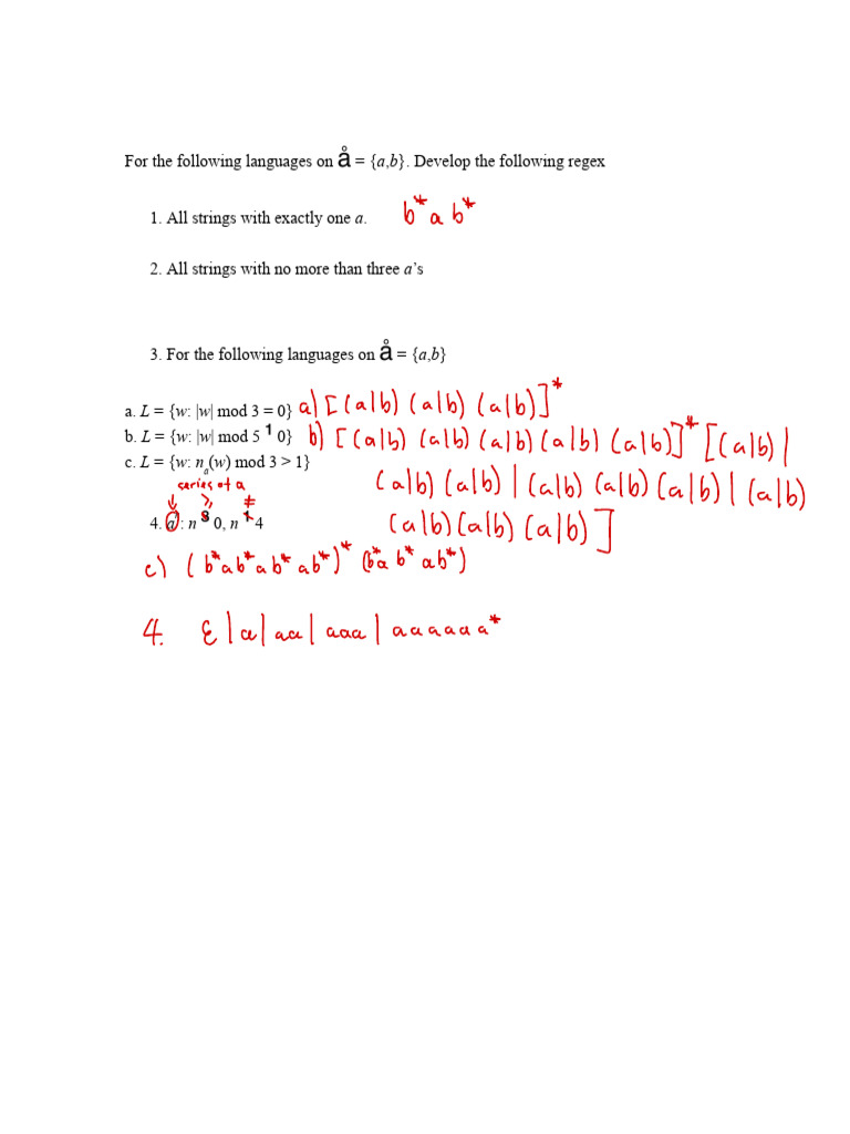 Exercise Regex | PDF