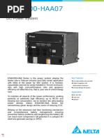 Nokia AARA 3kW HE Rectifier Specs | PDF | Alternating Current | Rectifier