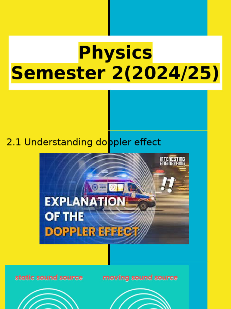 Grade 12 Doppler Effect | PDF
