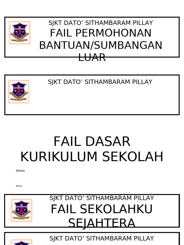 Tulang Fail | PDF