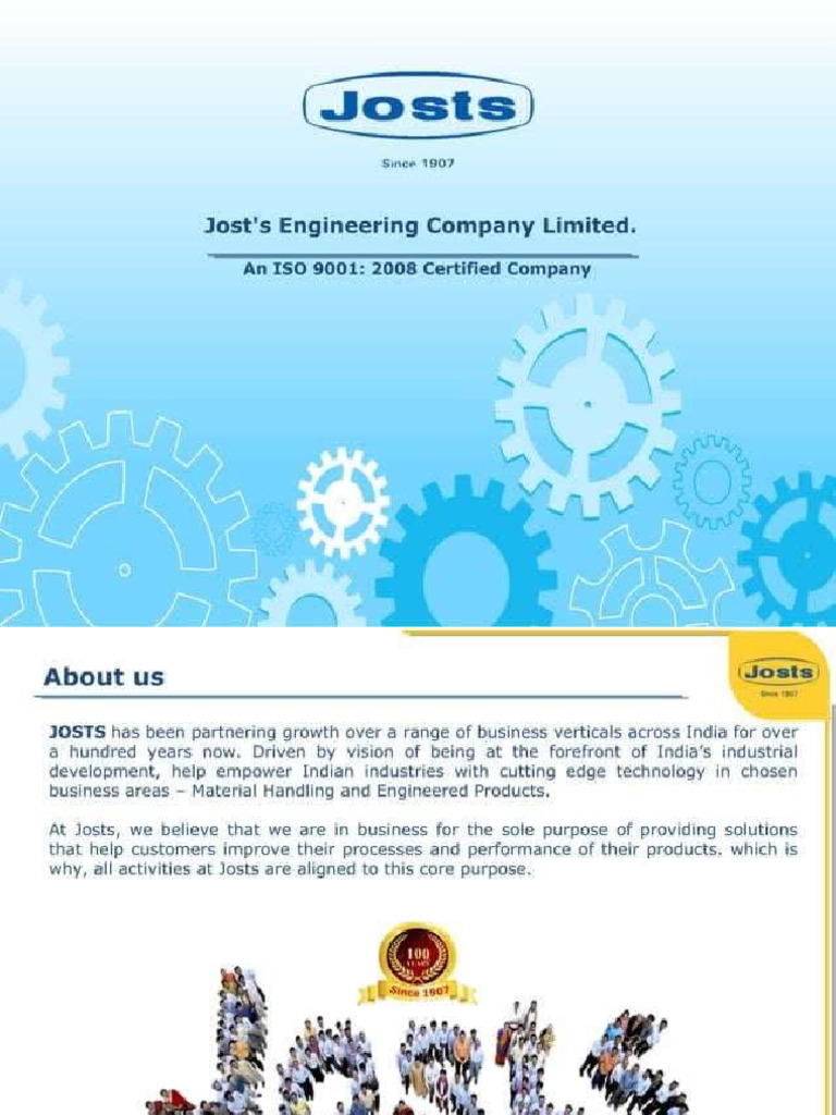 Josts Electric Stacker | PDF