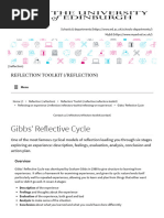 Gibbs Reflective Model Template | PDF | Behavior Modification ...