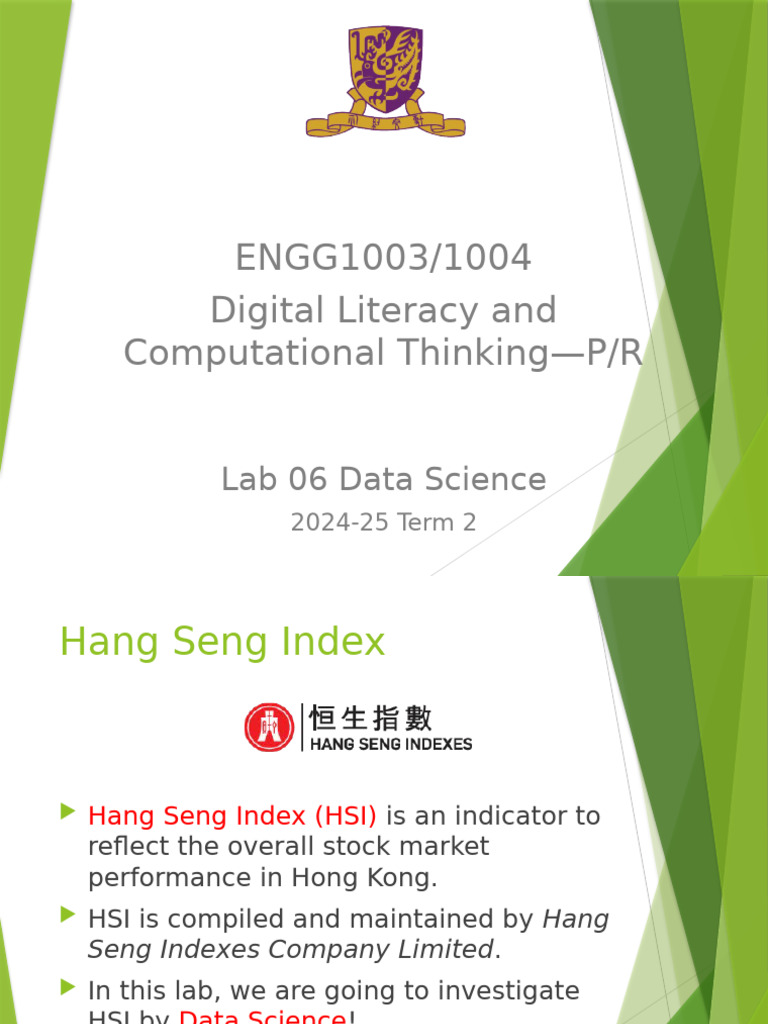 ENGG1003 Lab06 DataScience | PDF | Microsoft Excel | Comma Separated Values
