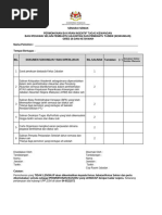 Senarai Semak AP 06 T&T 2025 | PDF