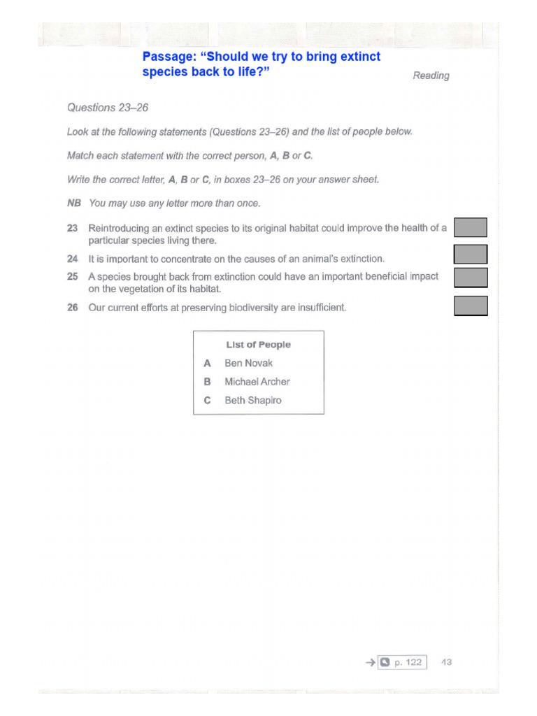 Reading 3 (ANSWER) | PDF