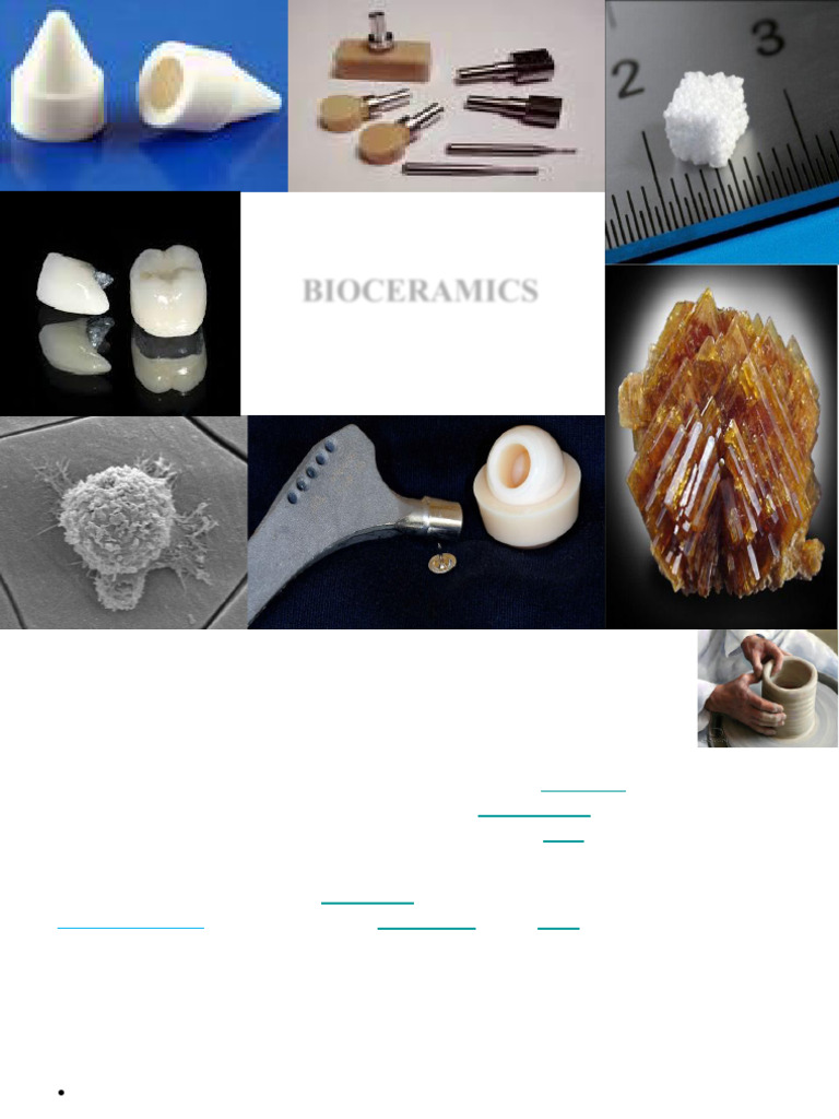 Module V Lecture 19 Bioceramics New | PDF | Aluminium Oxide | Bioceramic