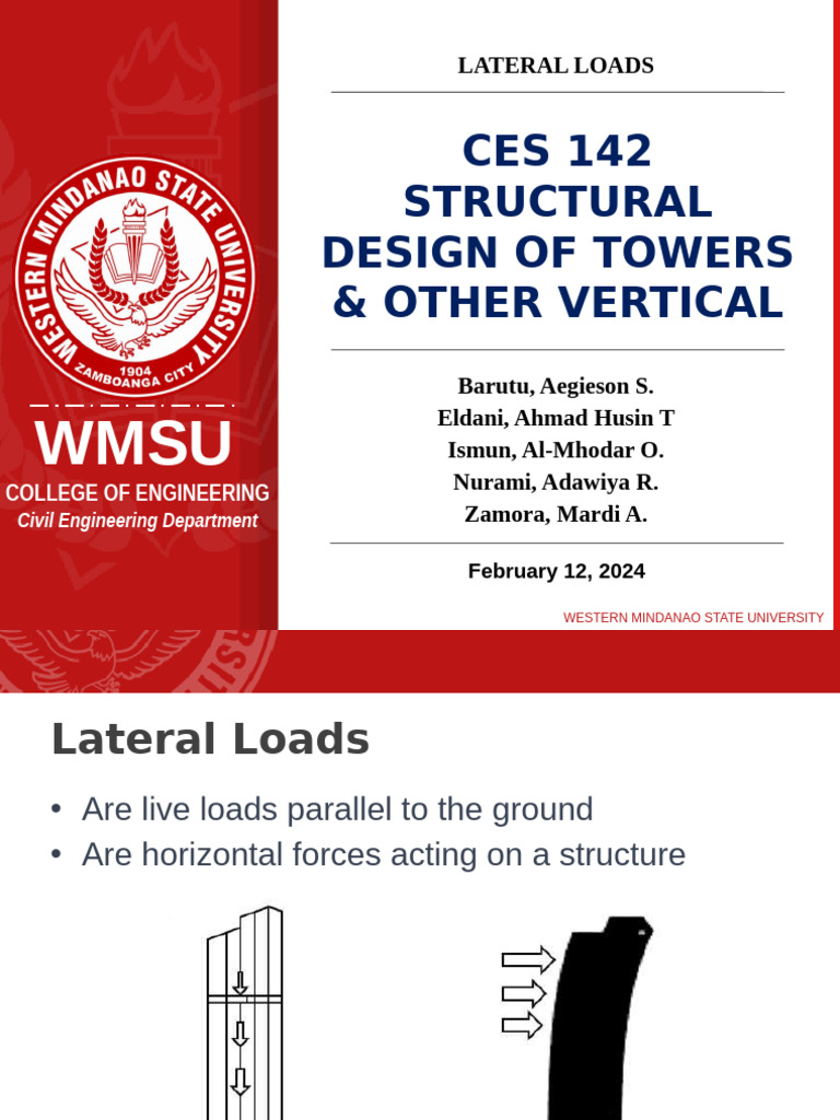 Lateral Loads | PDF | Wound | Wind Speed