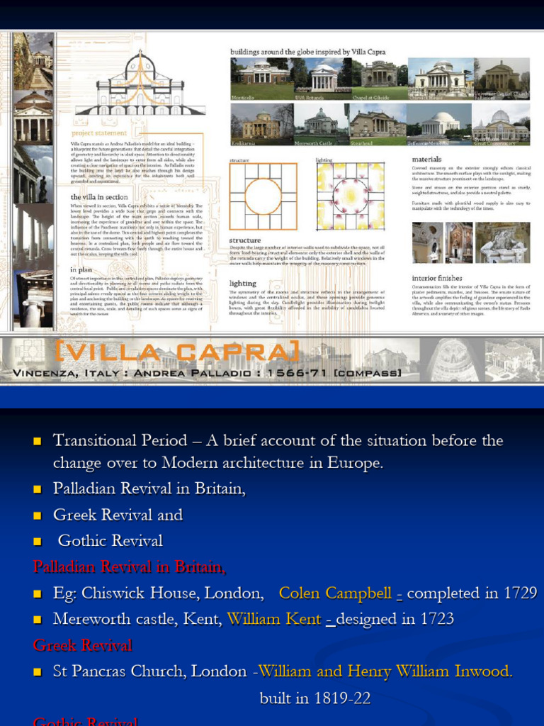 1.REVIVALS - 1& Palladian Revival | PDF | Style | Architectural Styles