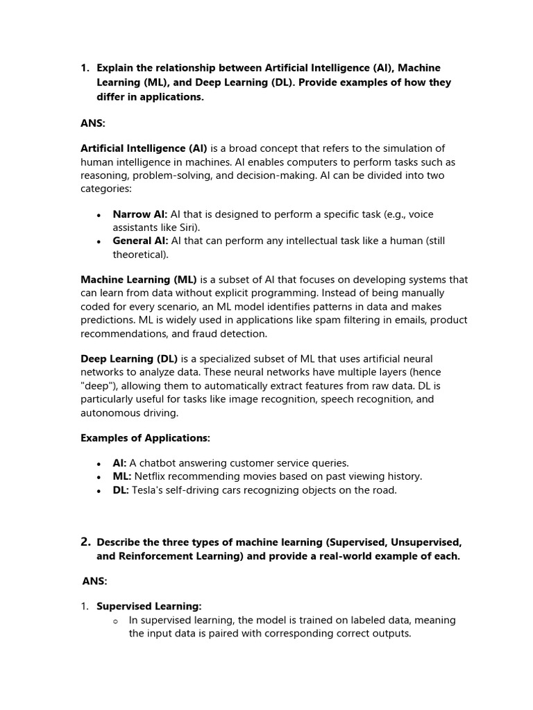 Machine Learing - Assignment | PDF | Machine Learning | Artificial ...
