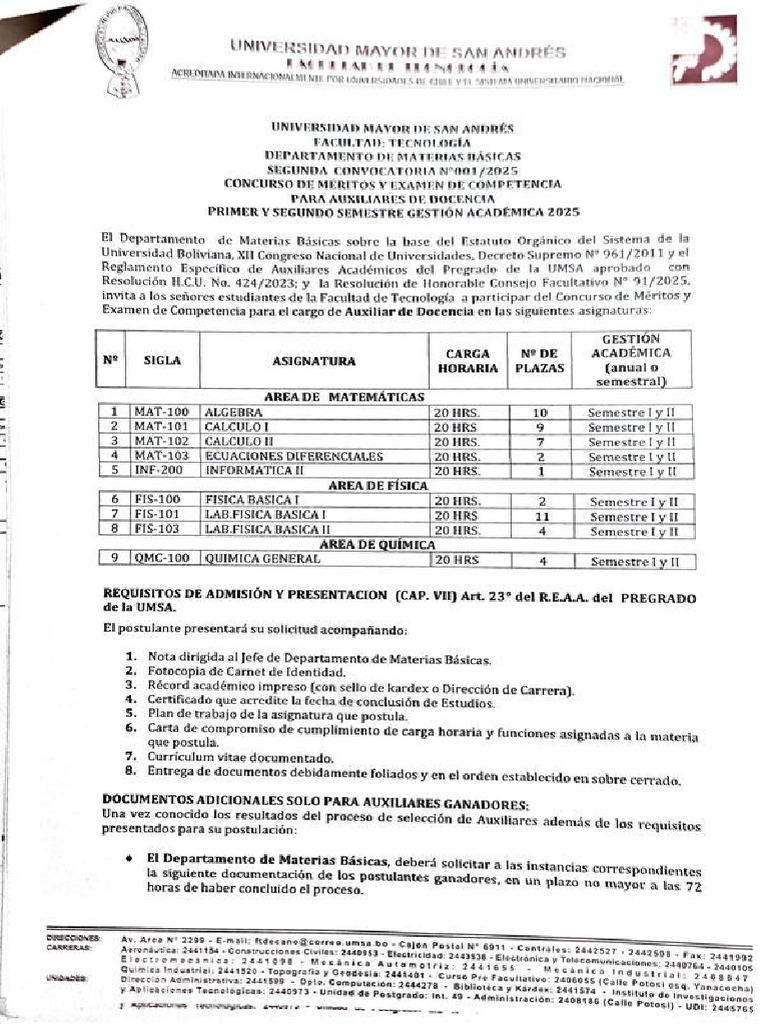 Conv Auxiliares Matbas25 | PDF