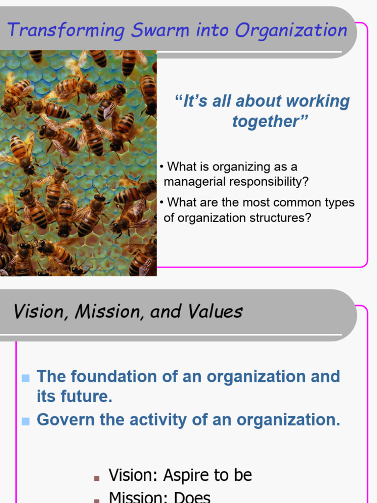 Transforming Swarm Into Organization | PDF | Goal | Employment