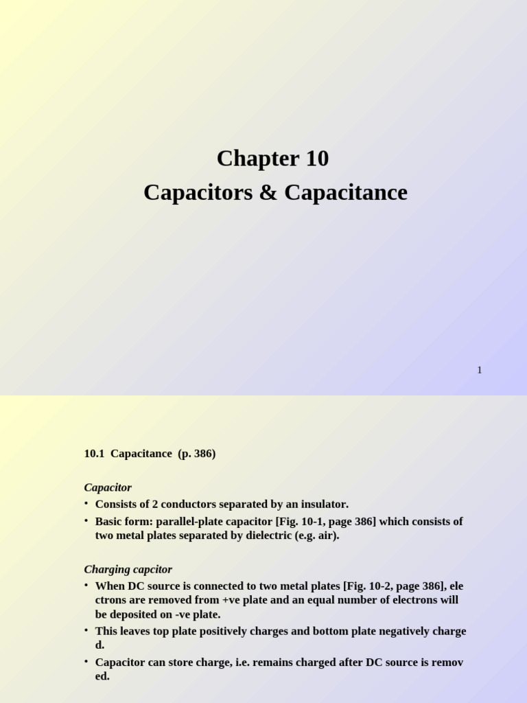 Types of Capacitors Explained | PDF | Capacitor | Capacitance