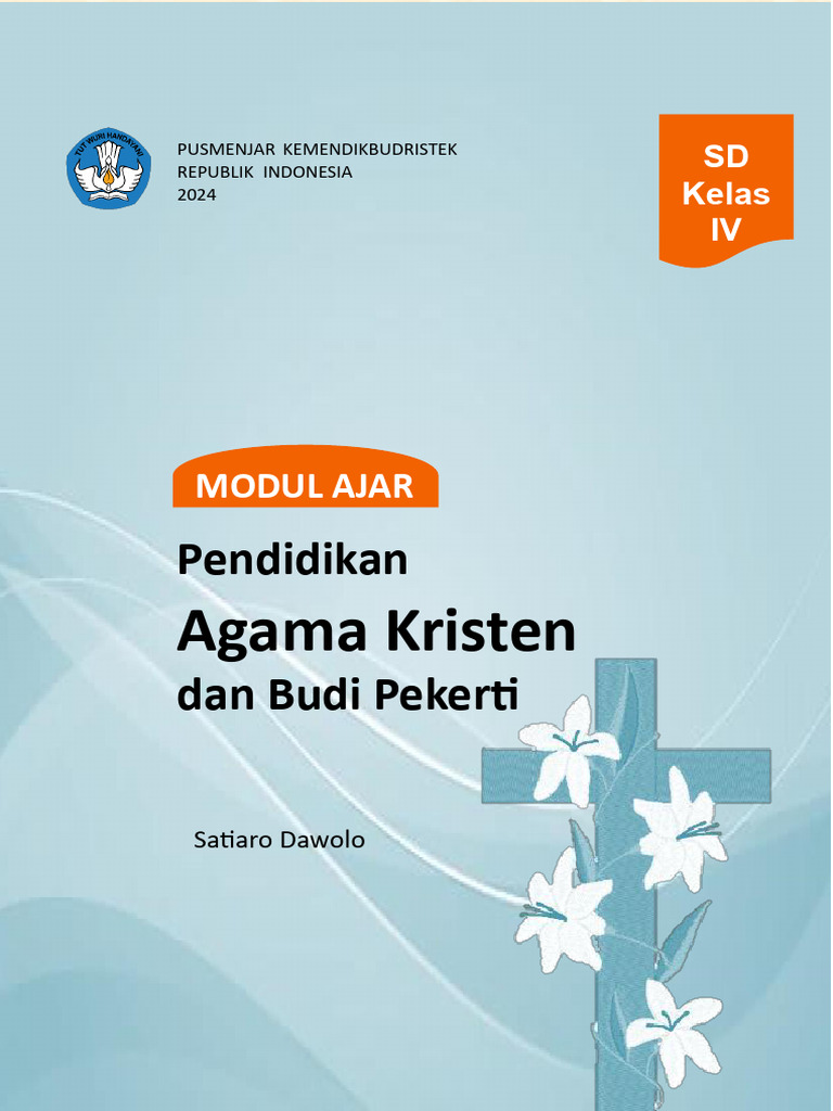 Modul Ajar PAK Kelas IV SD 2024 | PDF