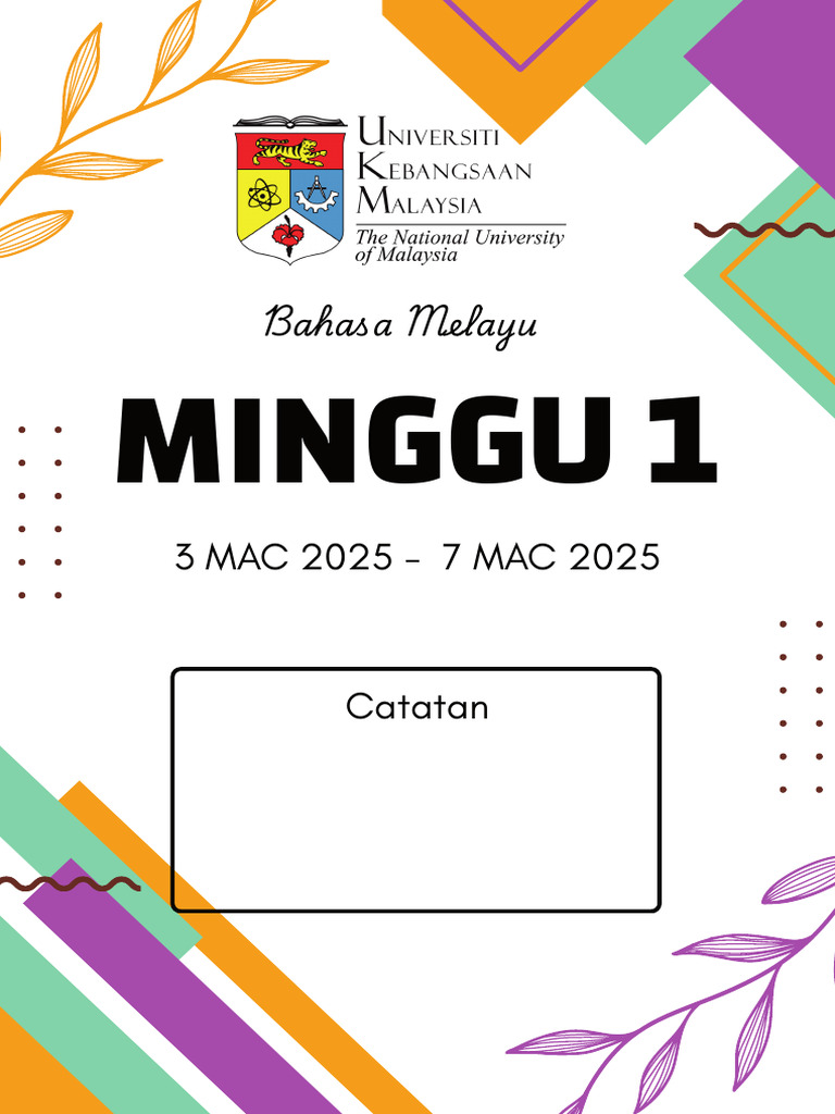 Cover Minggu 1 | PDF