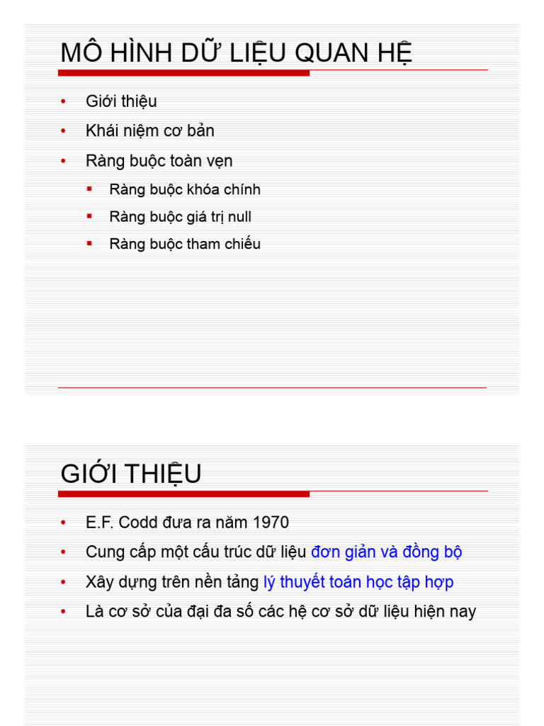 Chapter1 - Relational - Data - Model (Compatibility Mode) | PDF