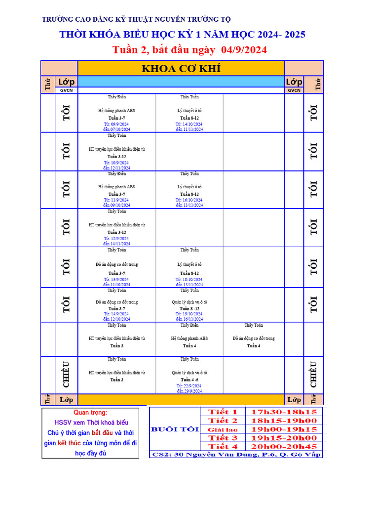 TKB_LOP TOI_KHOACOKHI_HK1_2024_2025_06092024 | PDF