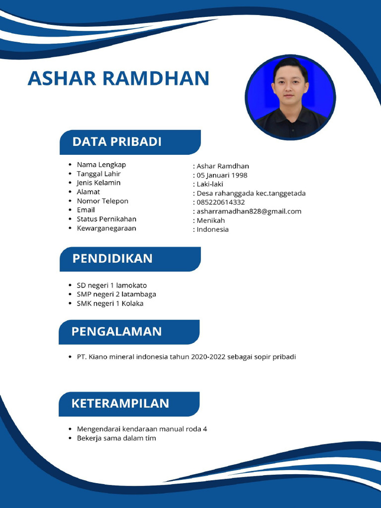 CV Baru | PDF