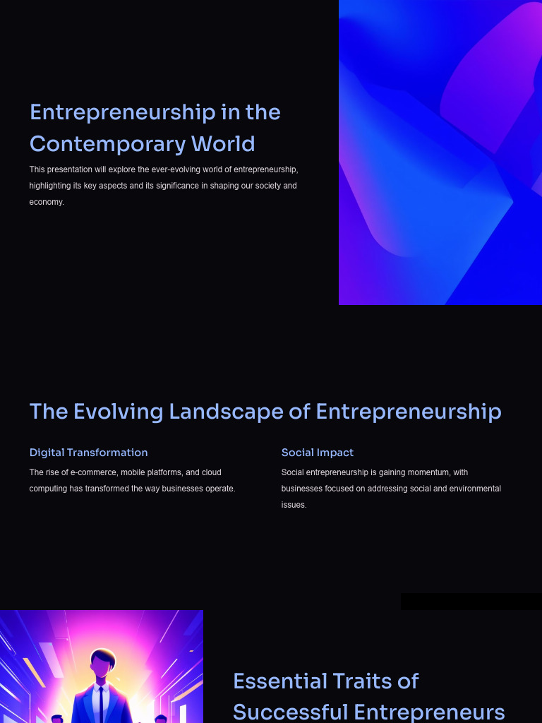 Entrepreneurship in the Contemporary World (1) | PDF | Entrepreneurship ...