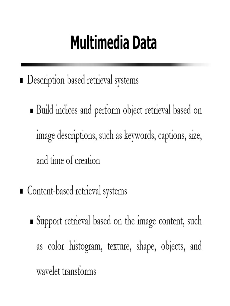 BCA Semester VI Data Mining Module 5 (Presentation Kind of N | PDF | Information Retrieval ...