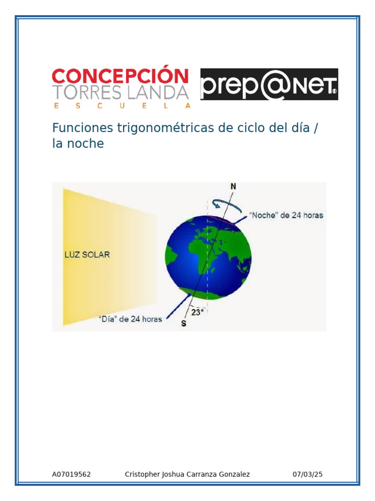 actividad integradora semana 9 cristopher joshua carranza gonzalez matematicas | PDF | Funciones ...