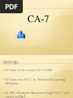 CA7 Scheduling Documentation