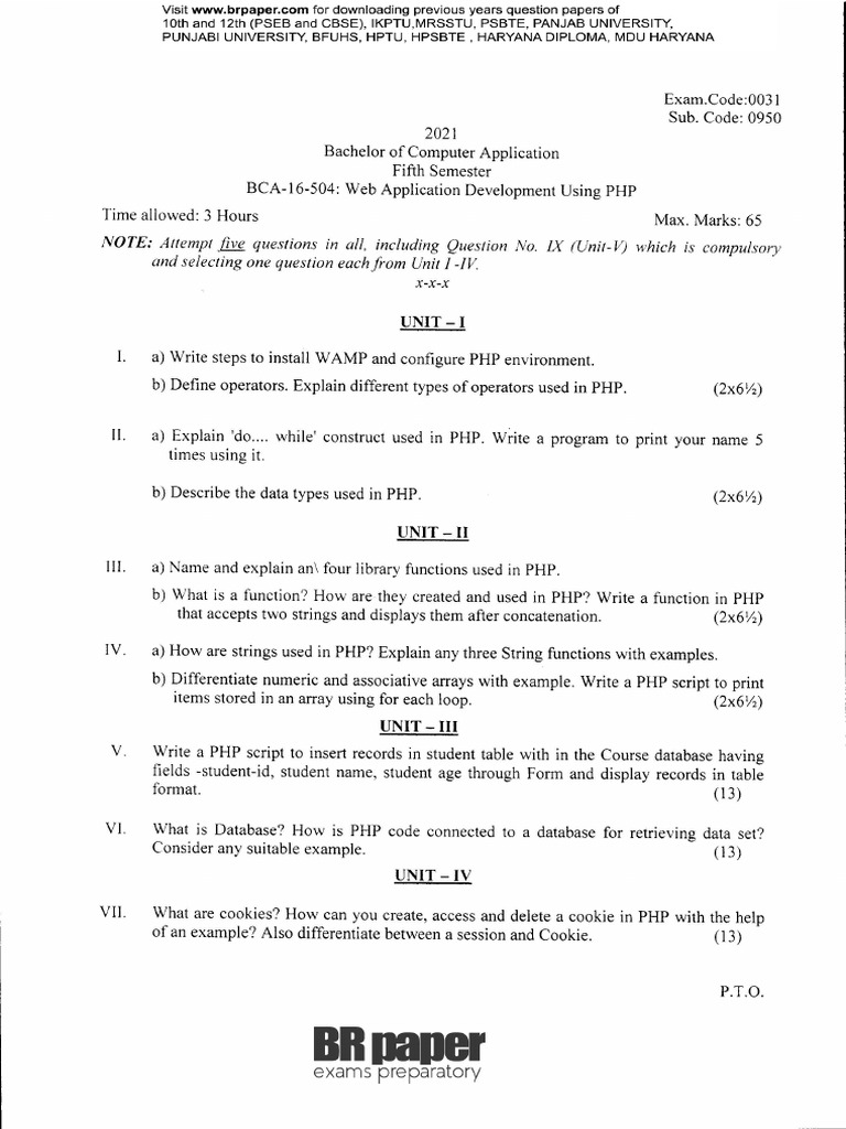 WADU (5th) Dec2020 | PDF