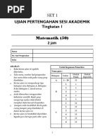 Soalan #UPSA Maths Tingkatan 3 - Bahagian B | PDF