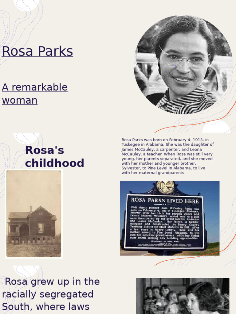 Rosa Parks: Legacy of Courage and Justice | PDF