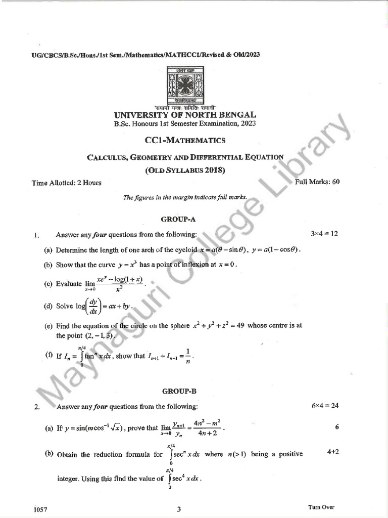 CC1-Mathematics_compressed | PDF