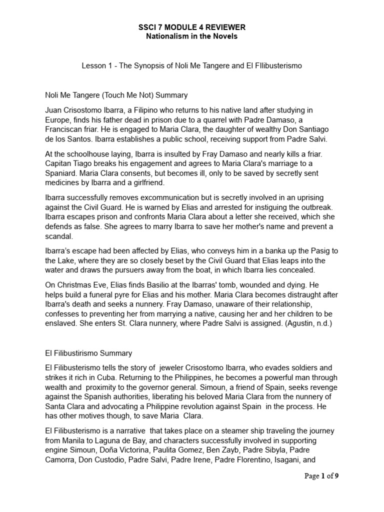 Ssci 7 Module 4 Reviewer | PDF