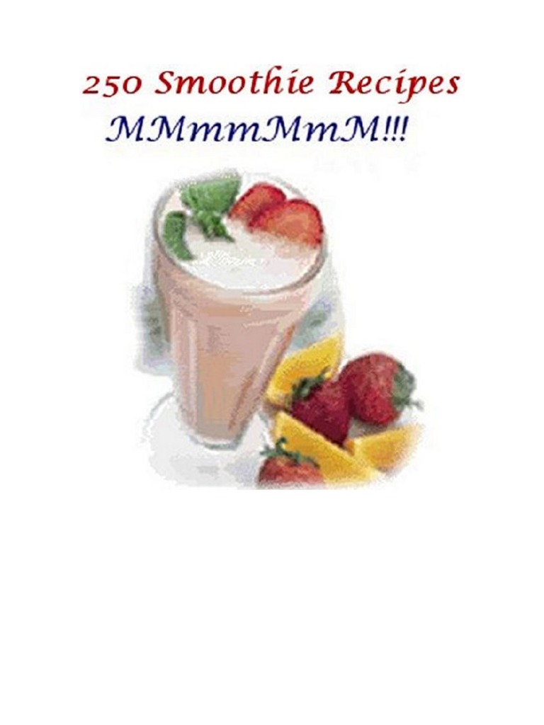 250 Smoothie Recipes | PDF
