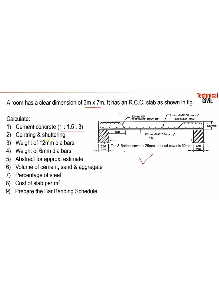 Slab and Footing | PDF