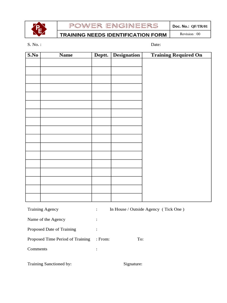Training Records | PDF