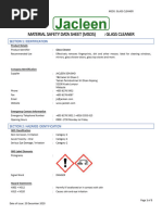 Windex® Original Glass Cleaner: Material Safety Data Sheet | PDF ...