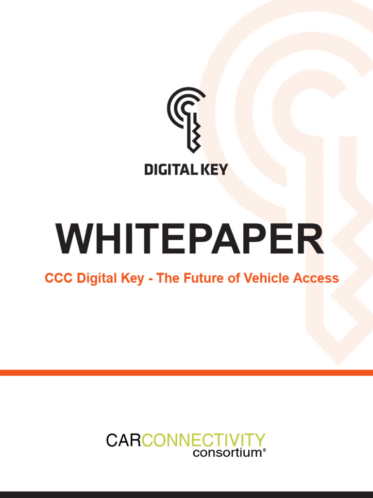 CCC Digital Key: Vehicle Access Standard | PDF | Smartphone | Computing