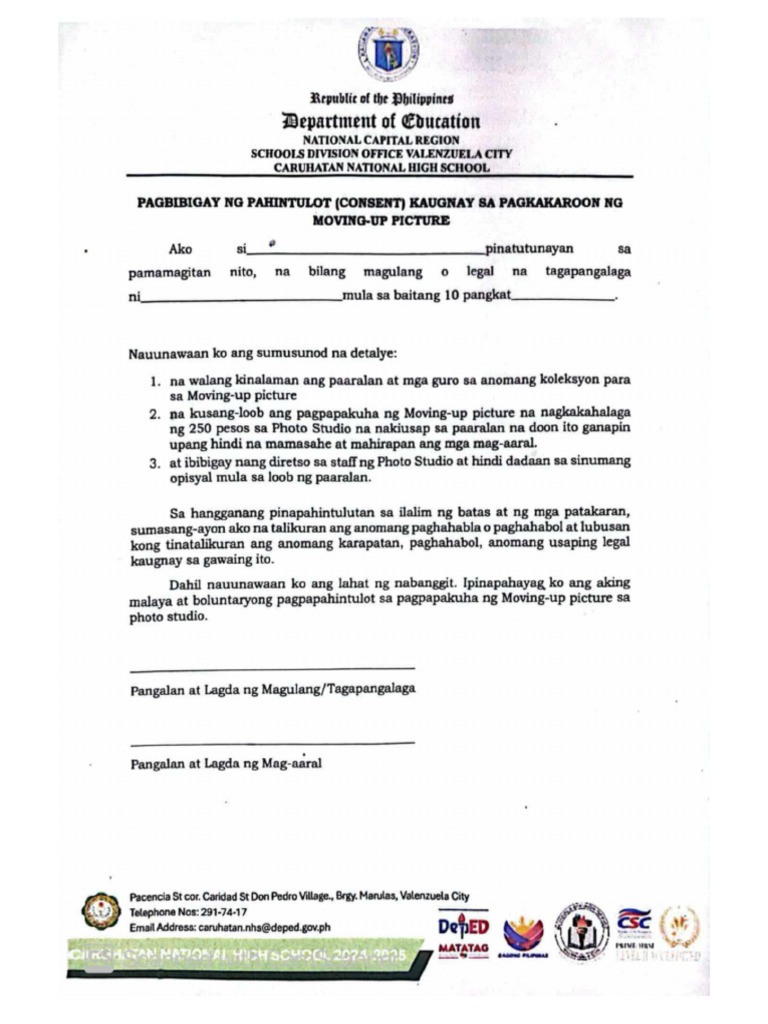 deped moving up | PDF