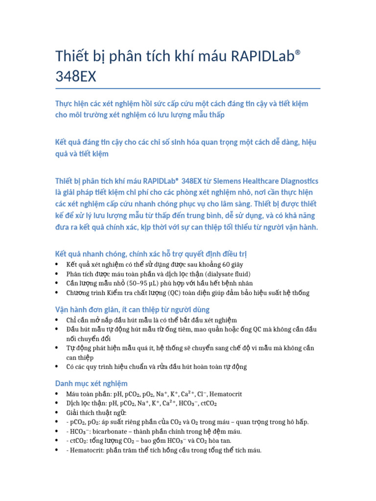 Dich Rapidlab 348ex Viet | PDF