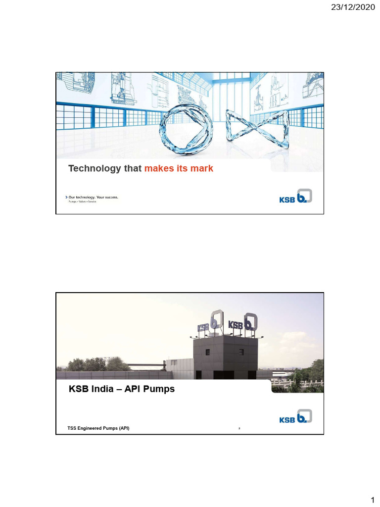 Training Material On API Pumps | PDF | Pump | Bearing (Mechanical)