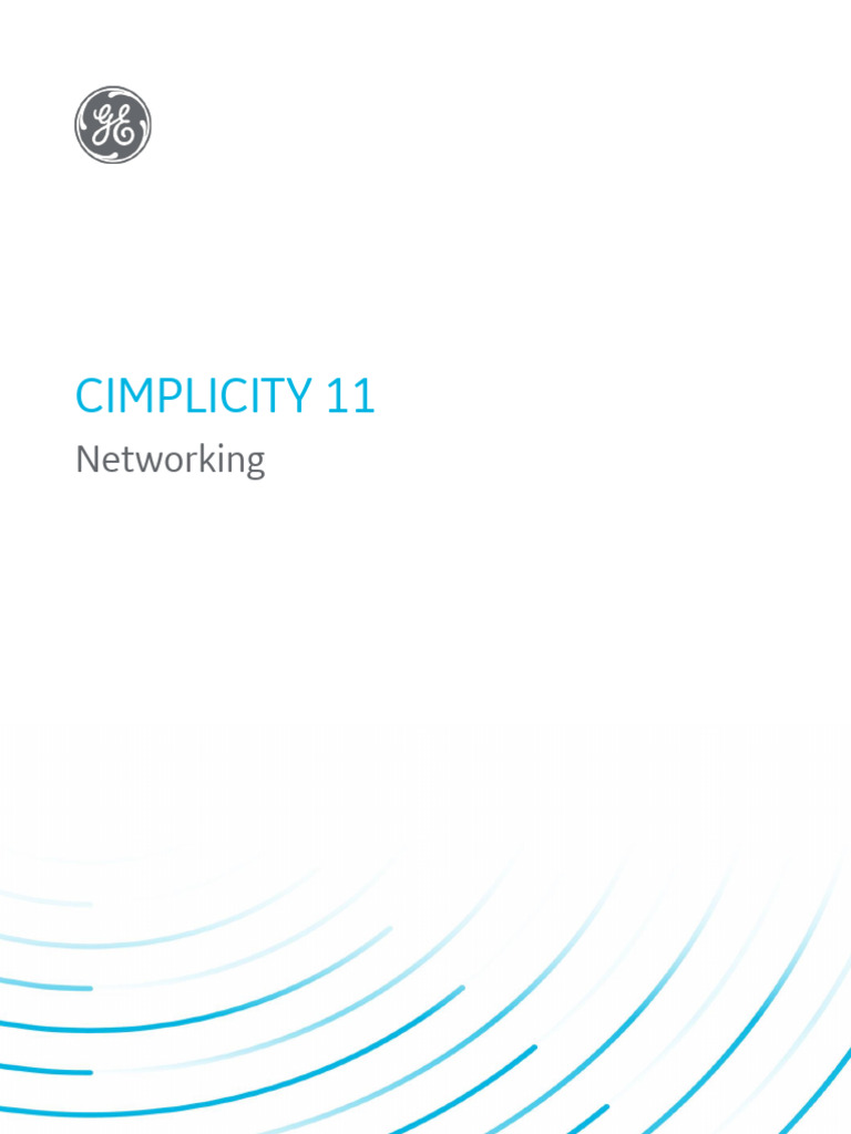BM Cimplicity Networking Master | PDF | Port (Computer Networking) | Remote Desktop Services
